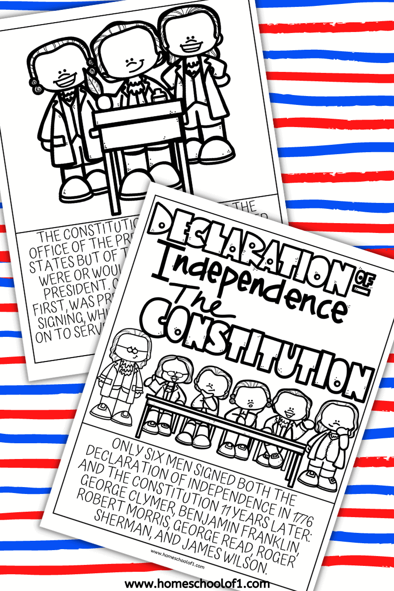 10 Free Constitution Coloring Pages