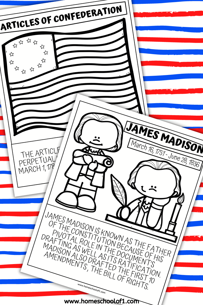 10 Free Constitution Coloring Pages