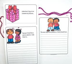 Free Printable Valentine's Day Writing Prompts