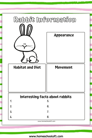 Free Life Cycle of a Rabbit Worksheet for Kids - Homeschool of 1