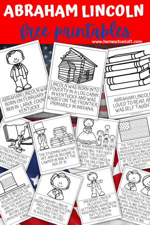 Free Abraham Lincoln Worksheets for Kids - Homeschool of 1