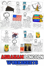 Free Printable Abraham Lincoln Worksheets for Kindergarten