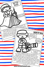 Flag Day Worksheets (12 free coloring pages)