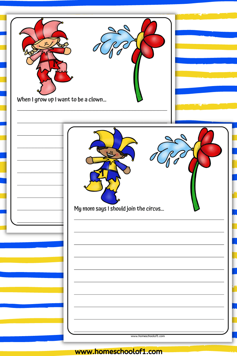 Free Printable April Fools' Day Writing Prompts