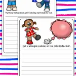 Free Printable April Fools' Day Writing Prompts