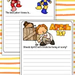 Free Printable April Fools' Day Writing Prompts