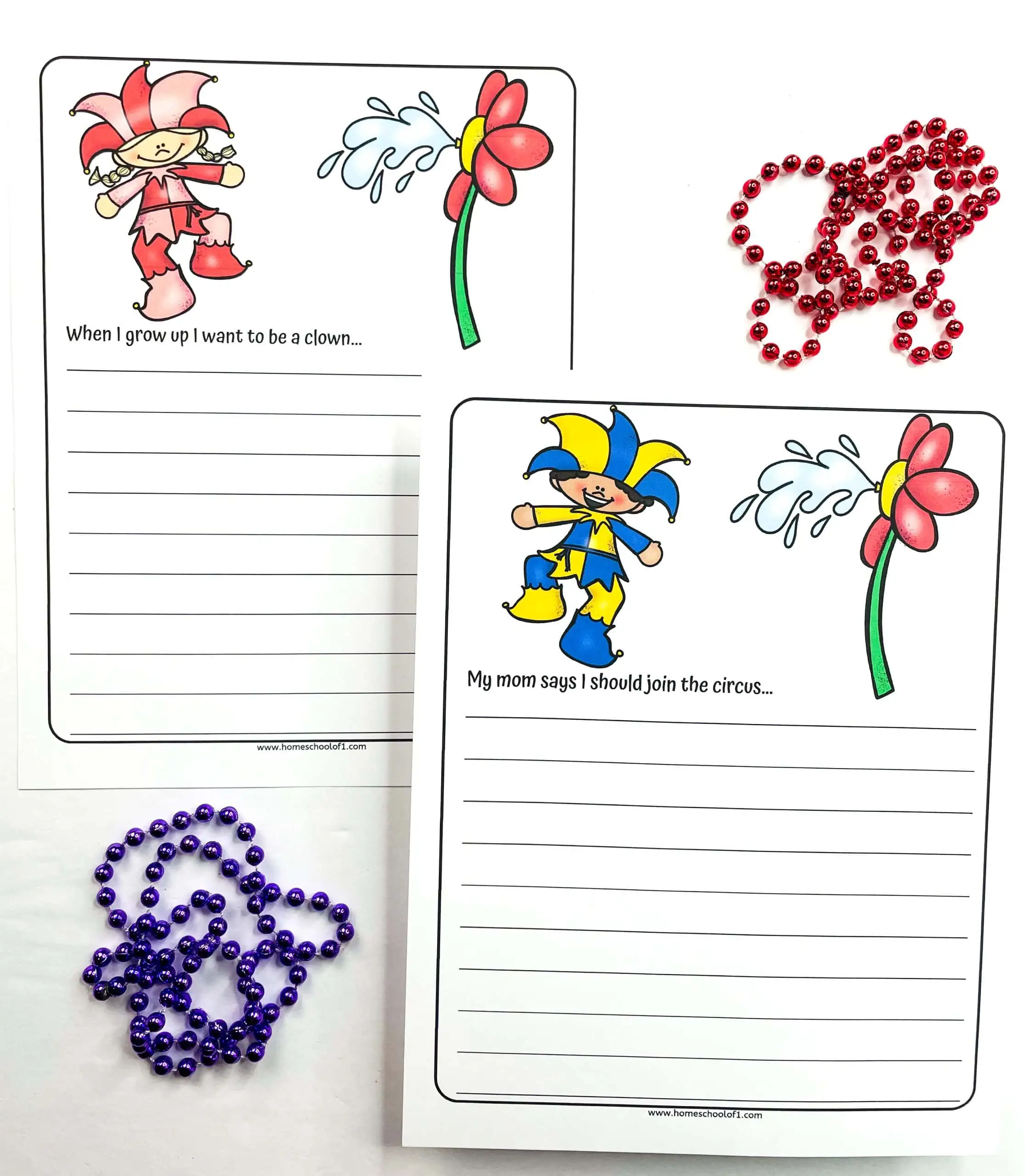 Free Printable April Fools' Day Writing Prompts