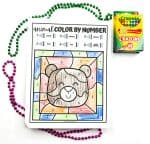 Free Animal Color by Number Printables for Kids