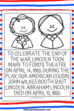 Free Abraham Lincoln Worksheets for Kids - Homeschool of 1