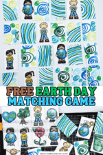 Free Earth Day Memory Game Printable for Kids