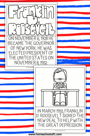 Free Franklin D. Roosevelt Worksheets For Kids - Homeschool of 1