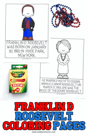 Free Franklin D Roosevelt Coloring Pages For Kids