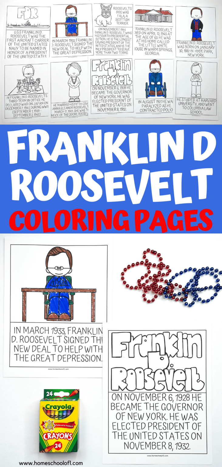 Free Franklin D Roosevelt Worksheets For Kids