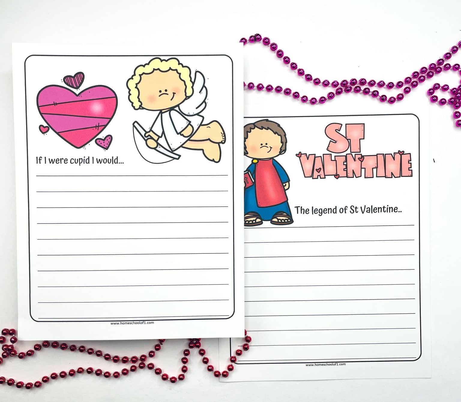 Free Printable Valentine's Day Writing Prompts