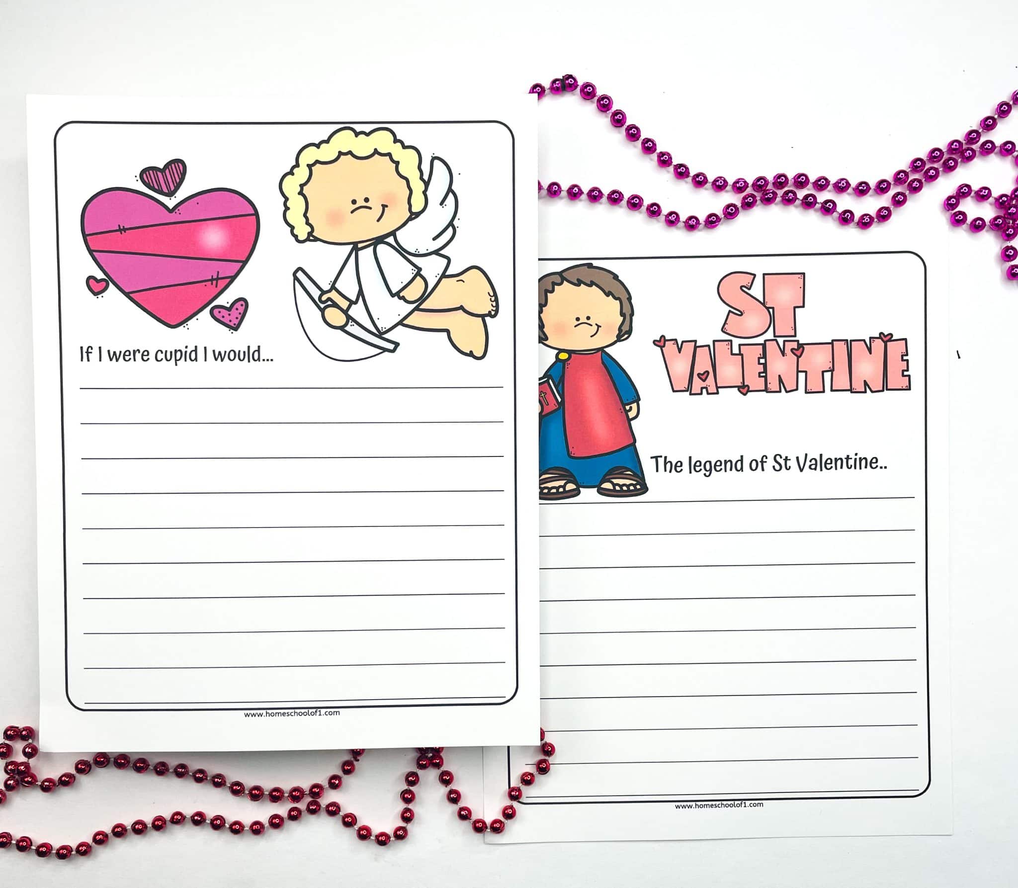 Free Printable Valentine's Day Writing Prompts