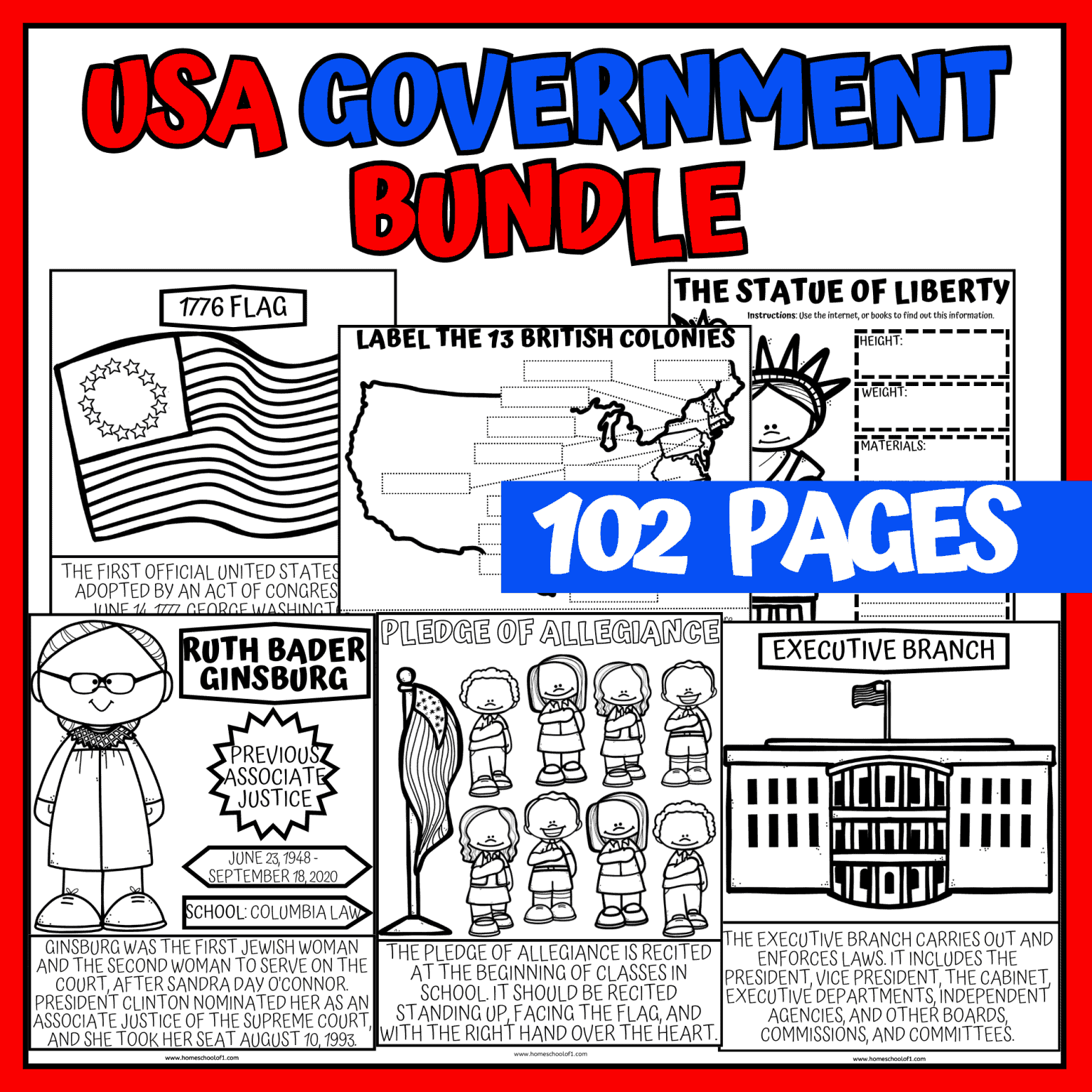 Free Printable Government Worksheets for Elementary Students