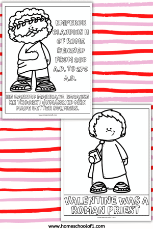 Free History of Valentine's Day Worksheet for Kids