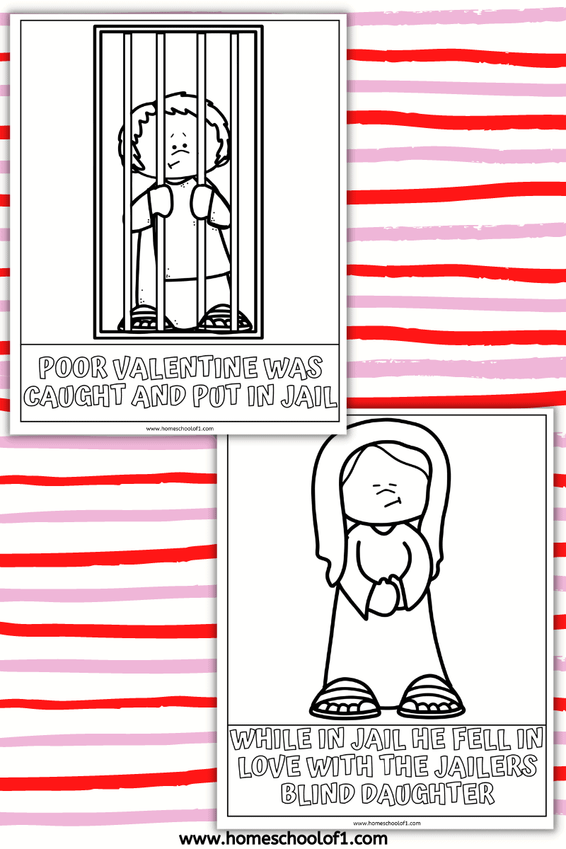 Free History of Valentine's Day Worksheet for Kids