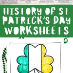 Free History of St Patrick's Day Worksheet For Kids