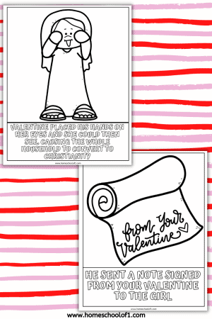 Free History of Valentine's Day Worksheet for Kids
