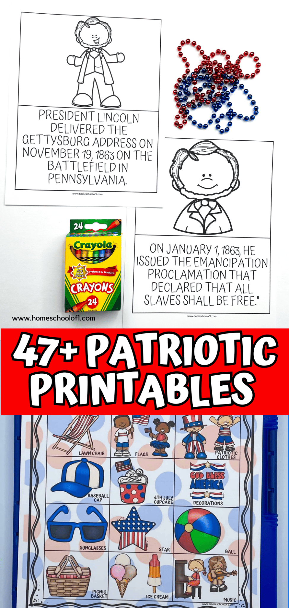 47 Free Patriotic Printables & Activities for Kids
