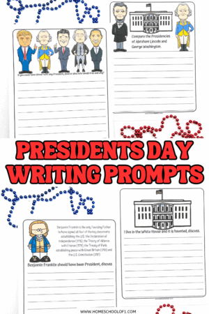 Free President's Day Writing Prompts