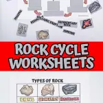 Free Rock Cycle Worksheet for Kids