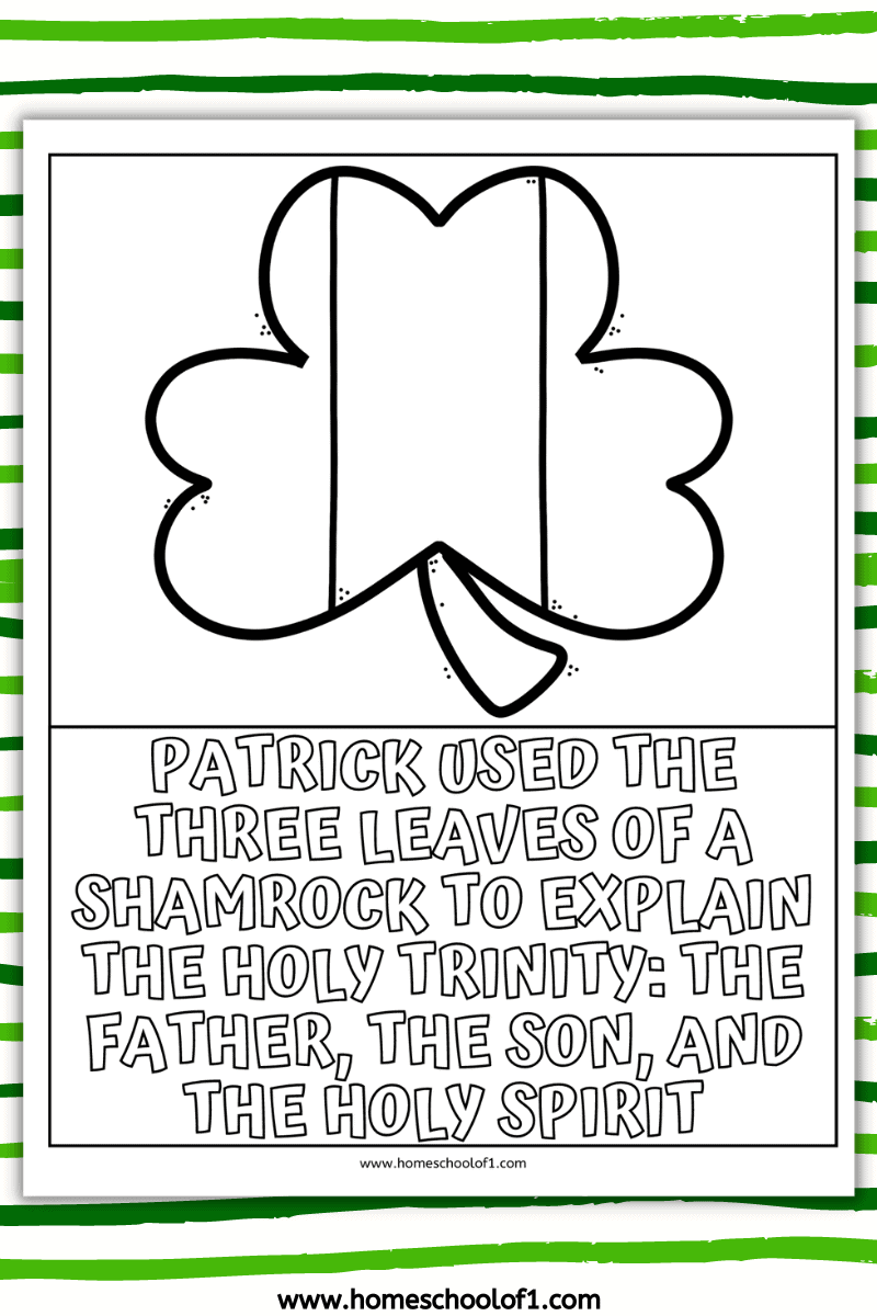 Free History of St Patrick's Day Printables for Kids