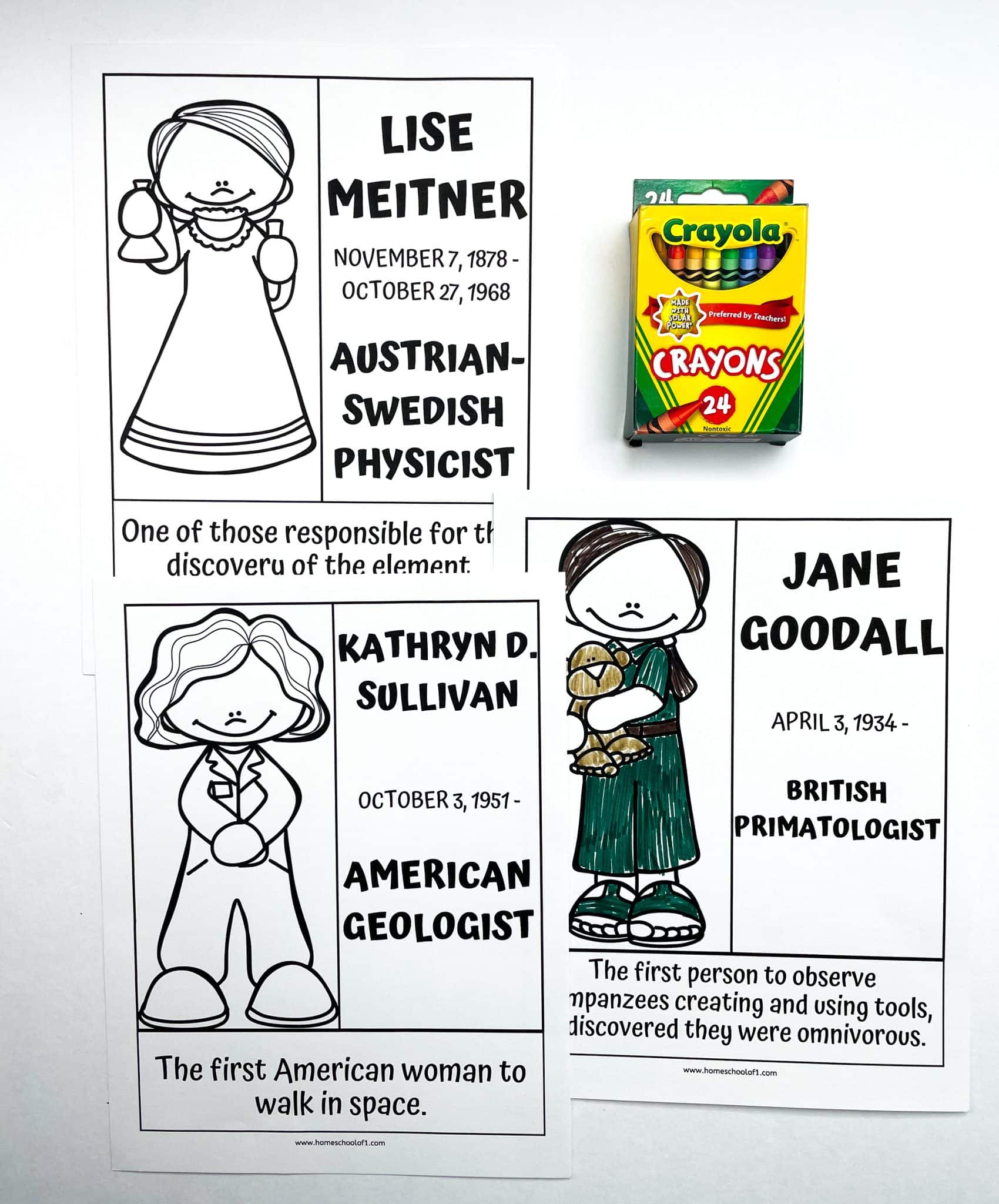 15 Free Women's History Month Coloring Pages