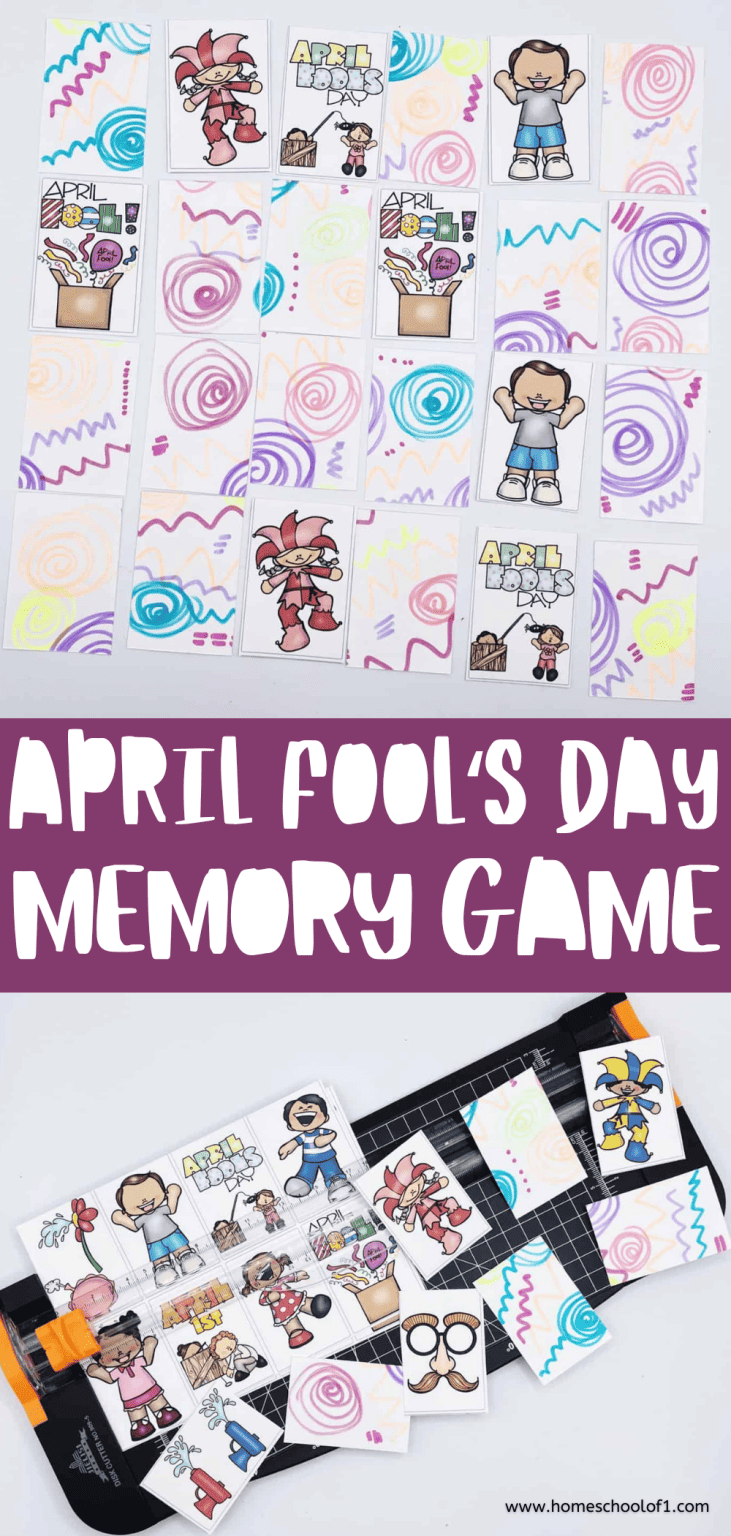 April Fools Matching Game (Free Printable)
