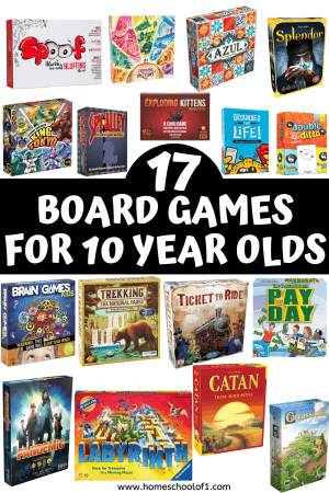 17 Best Board Games for 10 Year Olds That Are Fun!
