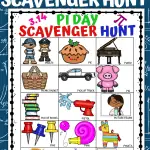 Free Pi Day Scavenger Hunt Printable