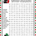 Super Bowl LVIII Word Search (Free Printable)
