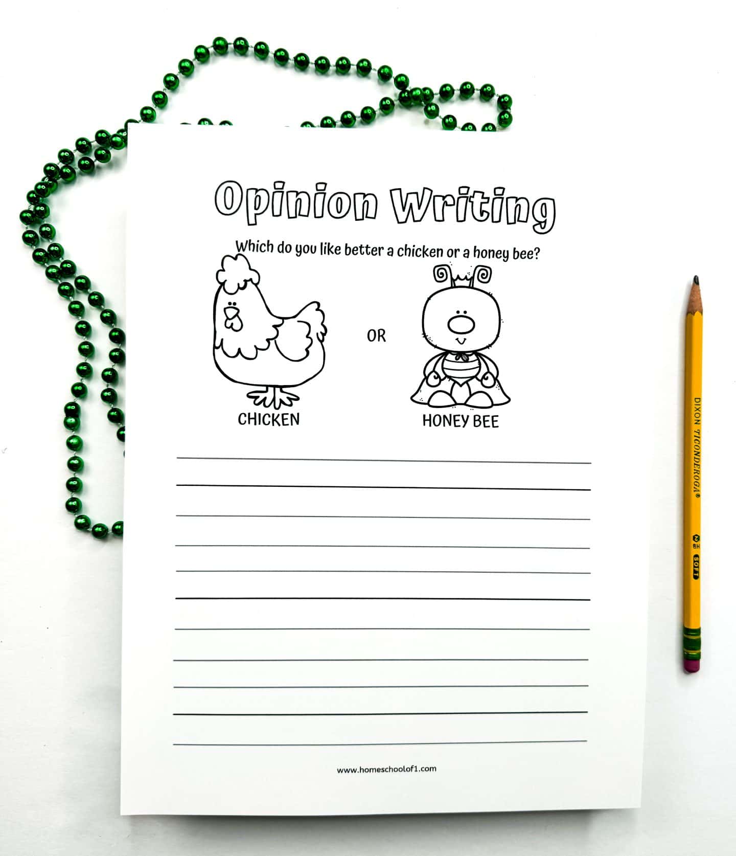 Free Life Cycle of a Chicken Worksheet