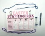 Free Easter Scattergories Game for Kids and Families