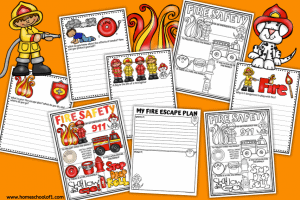 Free Fire Safety Worksheet Great for Fire Prevention Week
