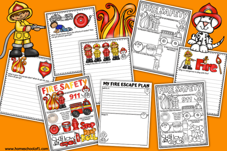 Free Fire Safety Worksheet Great for Fire Prevention Week
