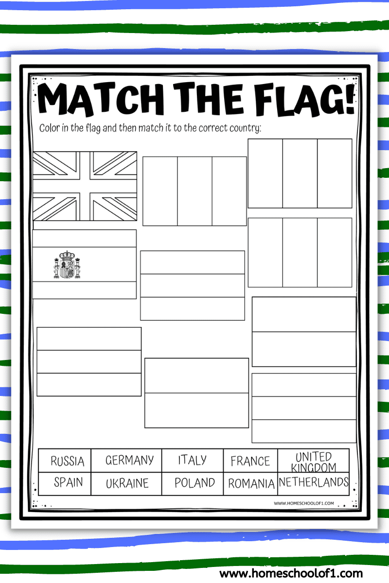 Free Europe Worksheets for Kids to Explore Geography