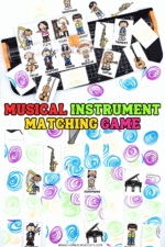 Free Musical Instrument Matching Game Printable