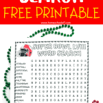 Super Bowl LVIII Word Search (Free Printable)