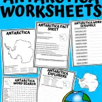 5 Free Printable Antarctica Worksheets for Kids
