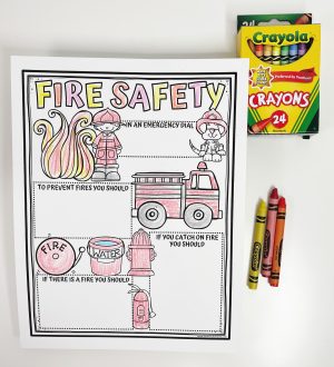 Free Fire Safety Worksheet Great for Fire Prevention Week