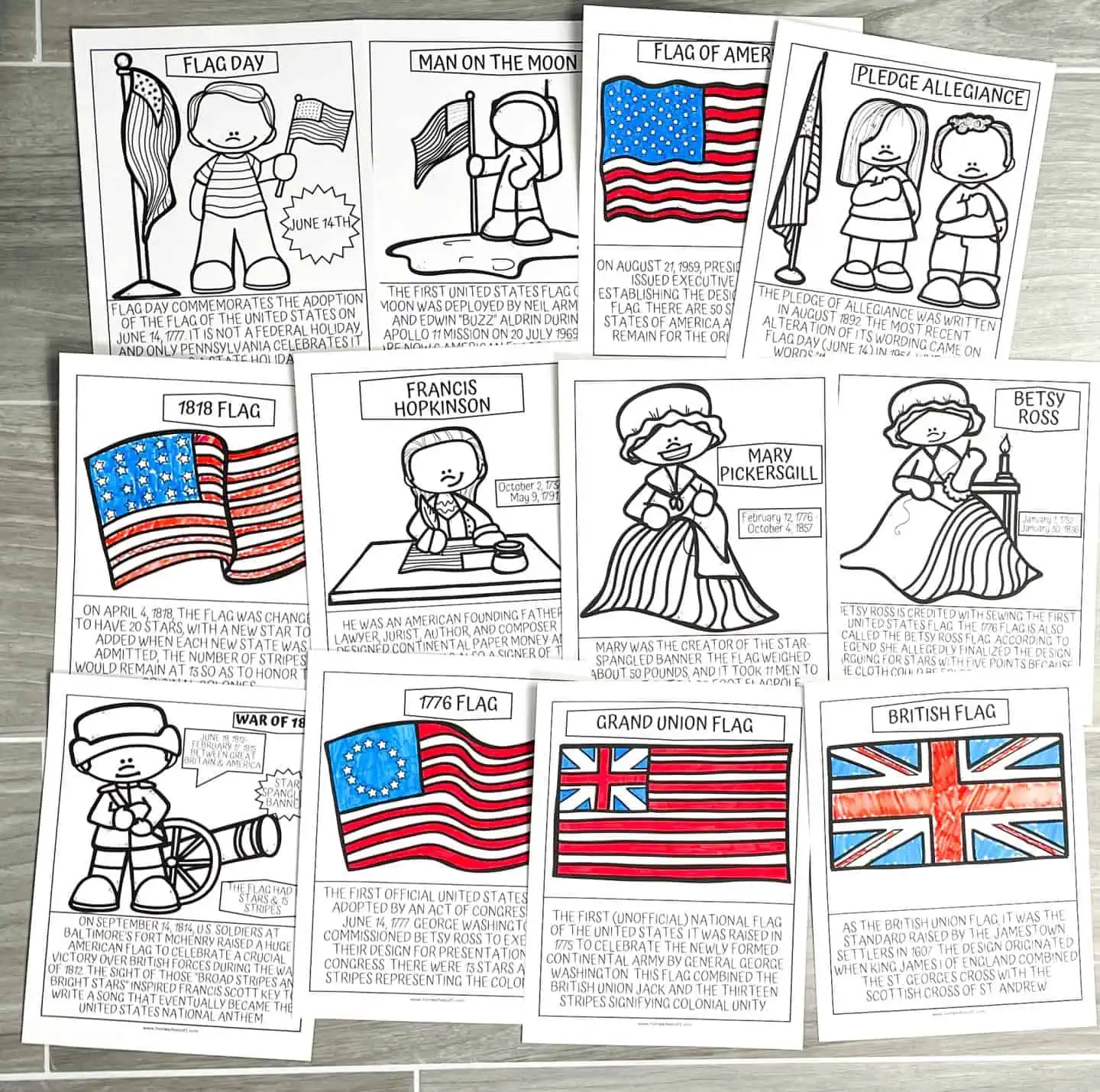 47 Free Patriotic Printables & Activities for Kids