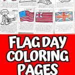 Flag Day Worksheets (12 Free Coloring Pages)