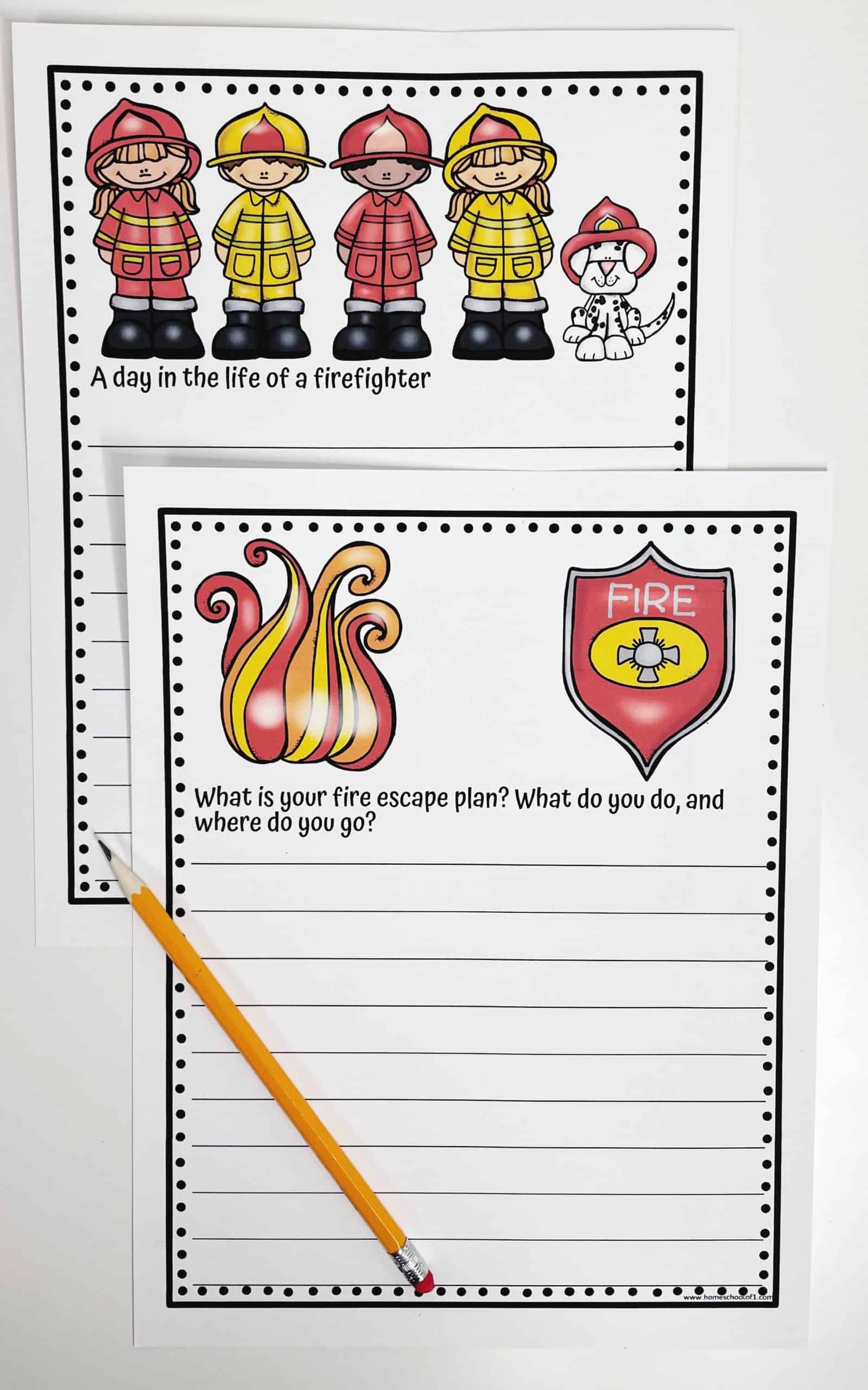 Free Fire Safety Worksheet Great for Fire Prevention Week