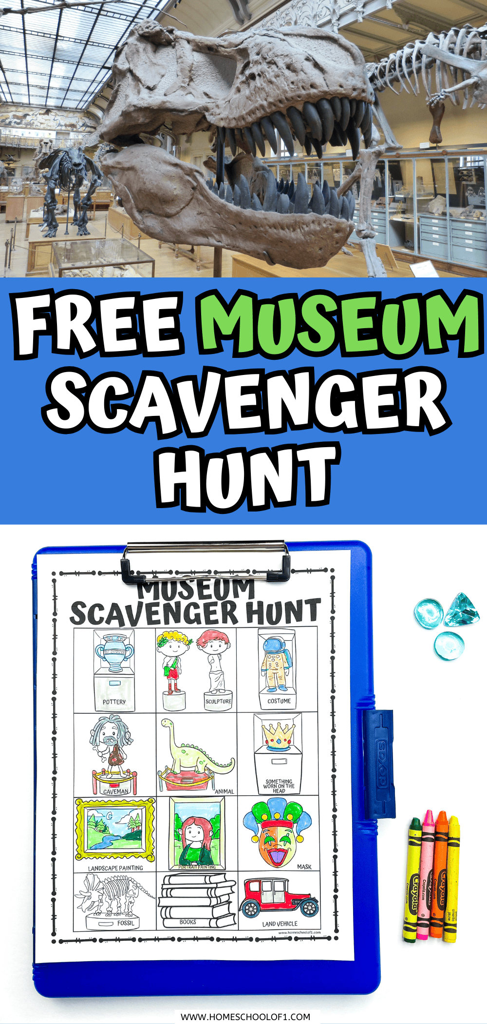 Free Museum Scavenger Hunt Printable
