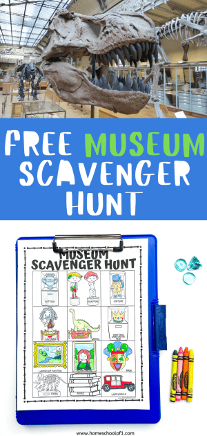 Free Museum Scavenger Hunt Printable