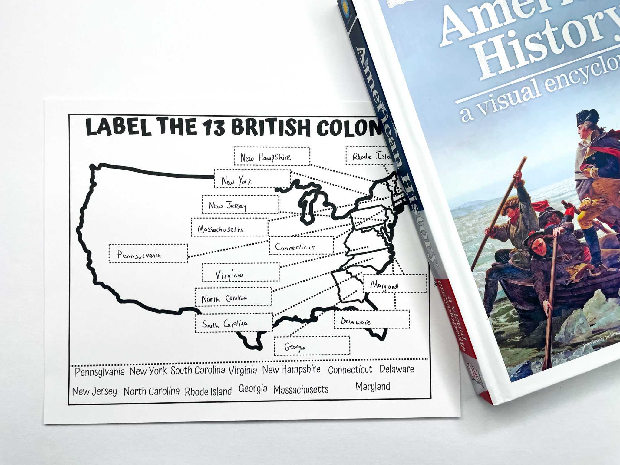 Free Declaration of Independence Worksheet for Kids