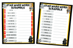 15 Star Wars Printable Games for Kids