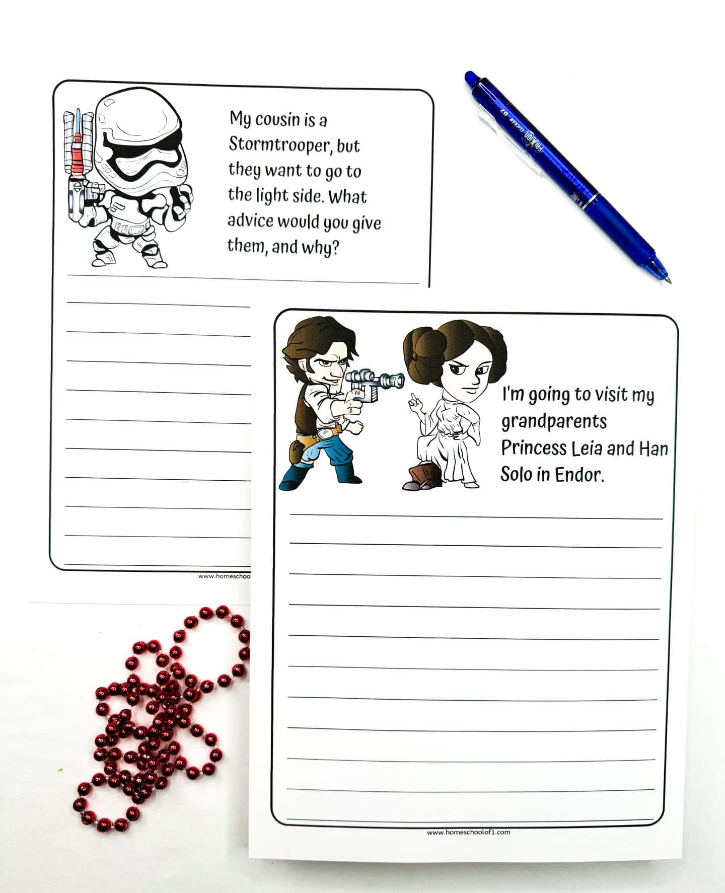 Free Star Wars Writing Prompts For Kids to Enjoy